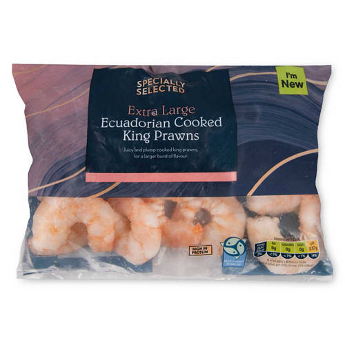 Extra Large Ecuadorian Cooked King Prawns | ALDI UK